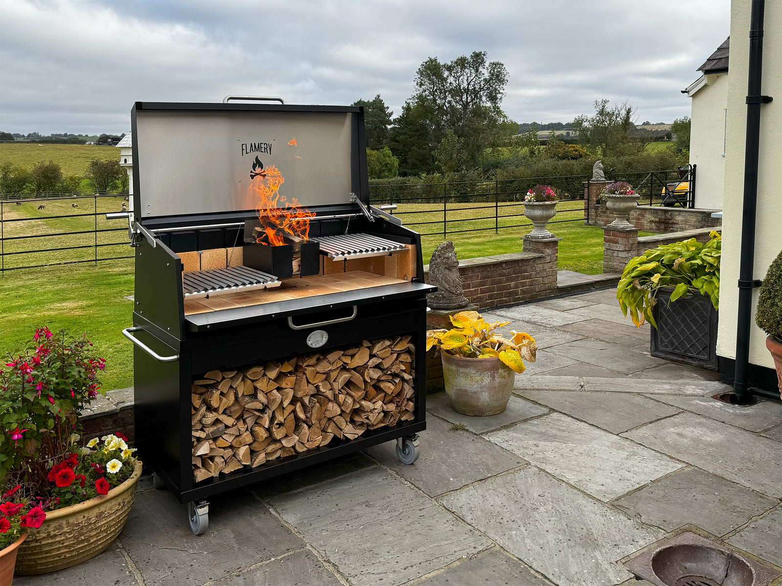 Asado Grills | Wood-Fired Argentinian Barbeques | Flamery